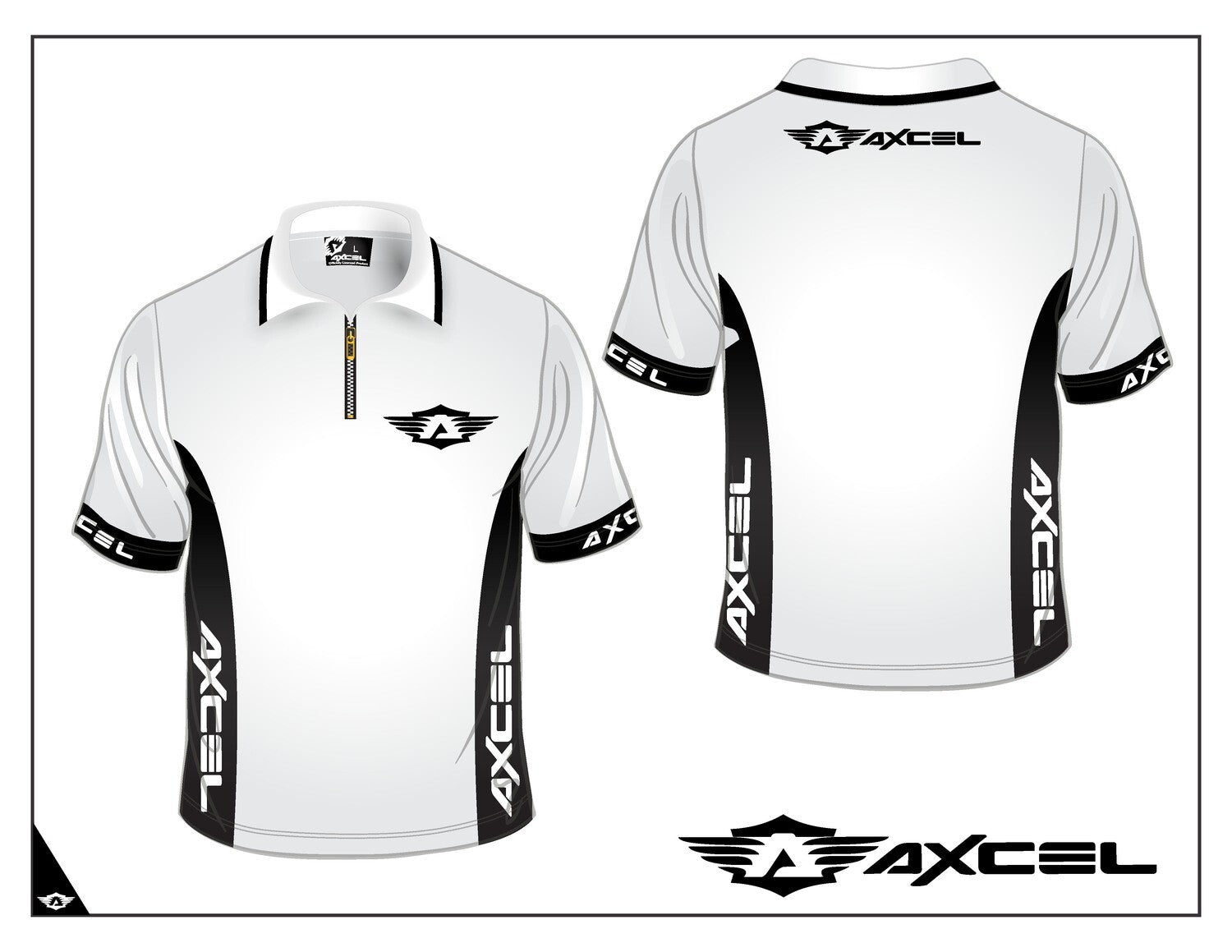 Axcel Quarter Zip Polo – Axcel Sports