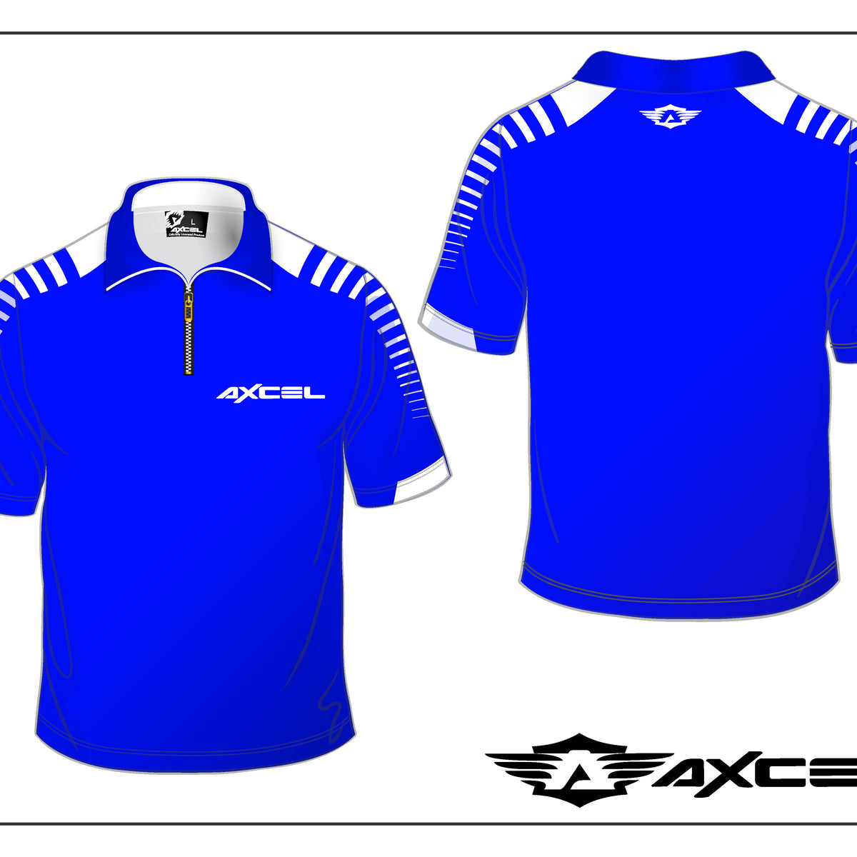 Axcel Quarter Zip Polo – Axcel Sports